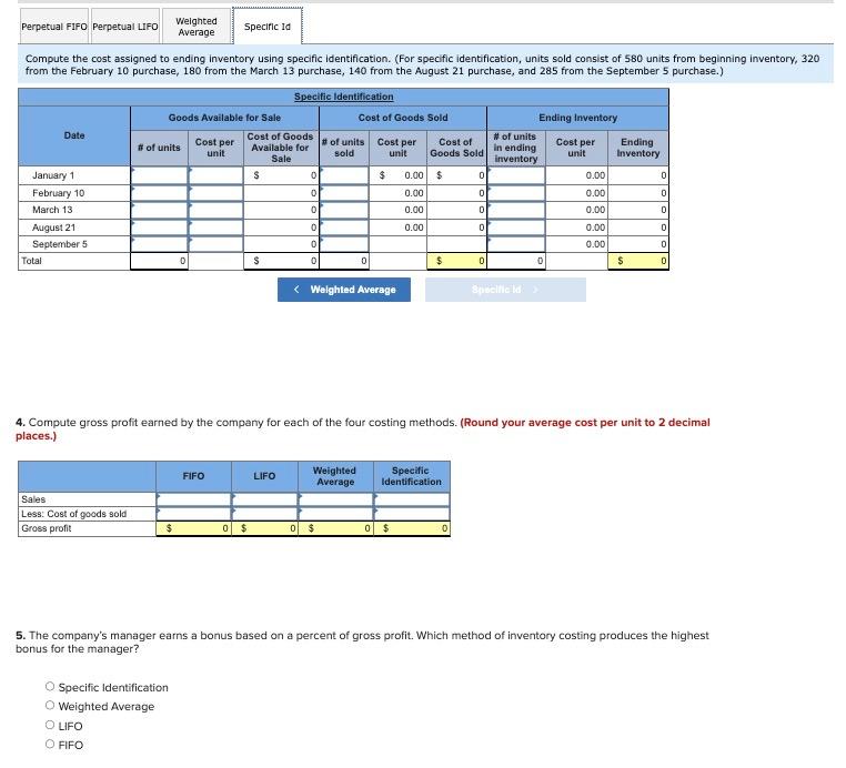 [Solved]: Required: 1. Compute cost of goods avail