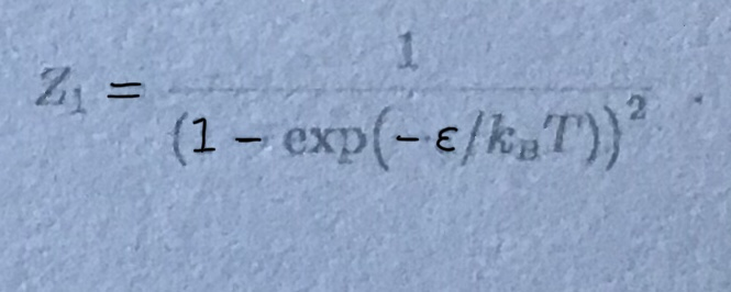 Solved (1-exp(-e/kBT))2 2e exp(e/kT) 1 Find and explain | Chegg.com