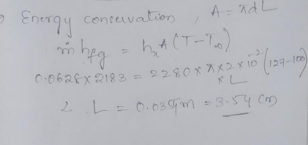Steam at a pressure of 247 kPa condenses as it flows | Chegg.com