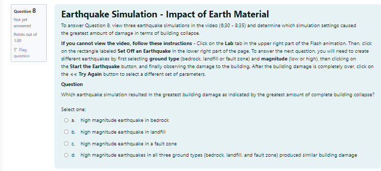 Solved Earthquake Case Histories - Impact of Building | Chegg.com