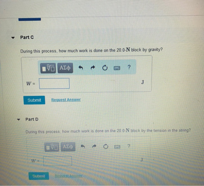 Solved Item 2 Constants Two blocks are connected by a very | Chegg.com