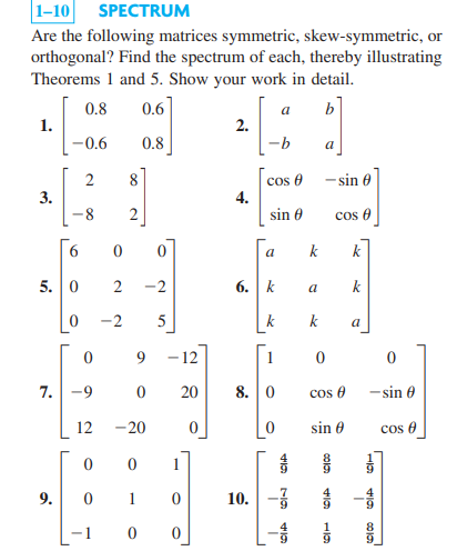 Solved Principal Axes Theorem The substitution (9) | Chegg.com