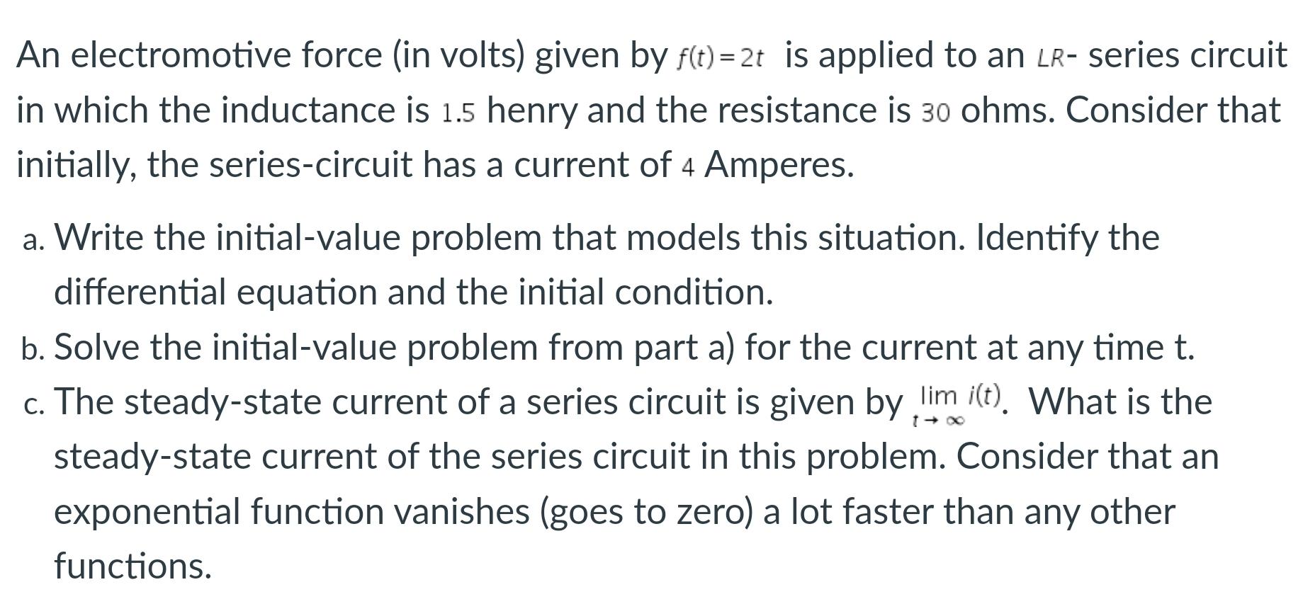 Solved Please highlight/box in The initial-value problem, | Chegg.com Solved Please highlight/box in The initial-value problem, | Chegg.com