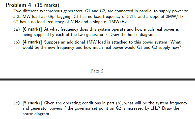 Solved Problem 4 (15 marks) Two different synchronous | Chegg.com