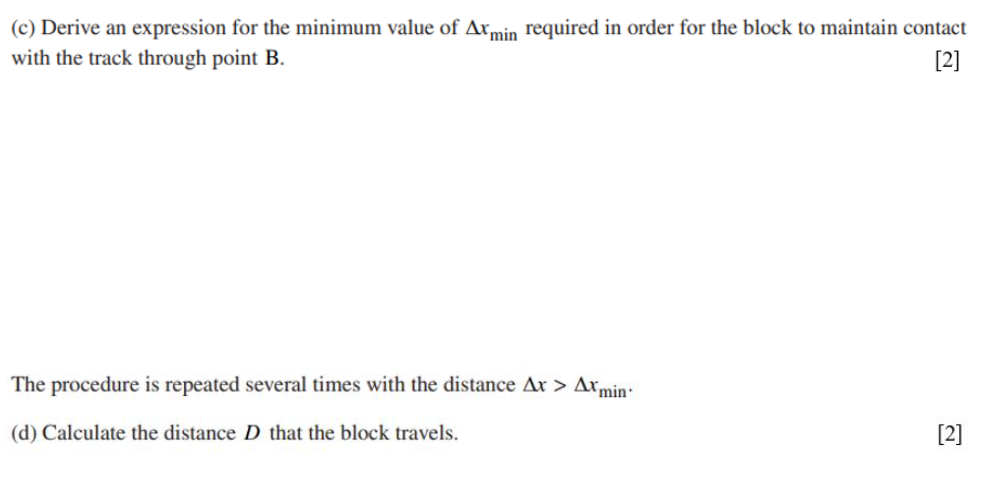 Solved Question 2 A block of mass m is placed on top of an | Chegg.com