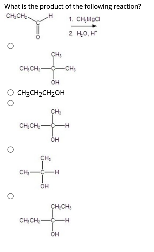Solved What is the product of the following reaction? CH2CH2 | Chegg.com