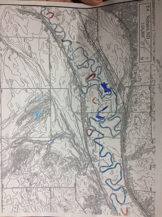 Souris River Nd Map