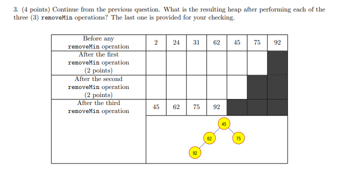 Solved 3. (4 points) Continue from the previous question. | Chegg.com