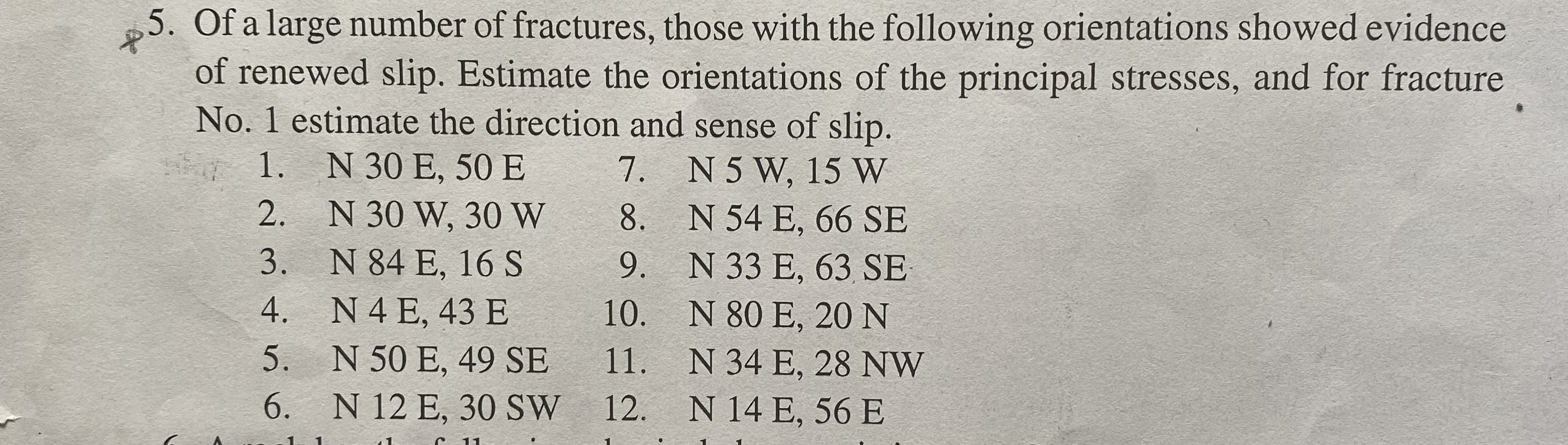Solved $?5. ﻿Of a large number of fractures, those with the | Chegg.com