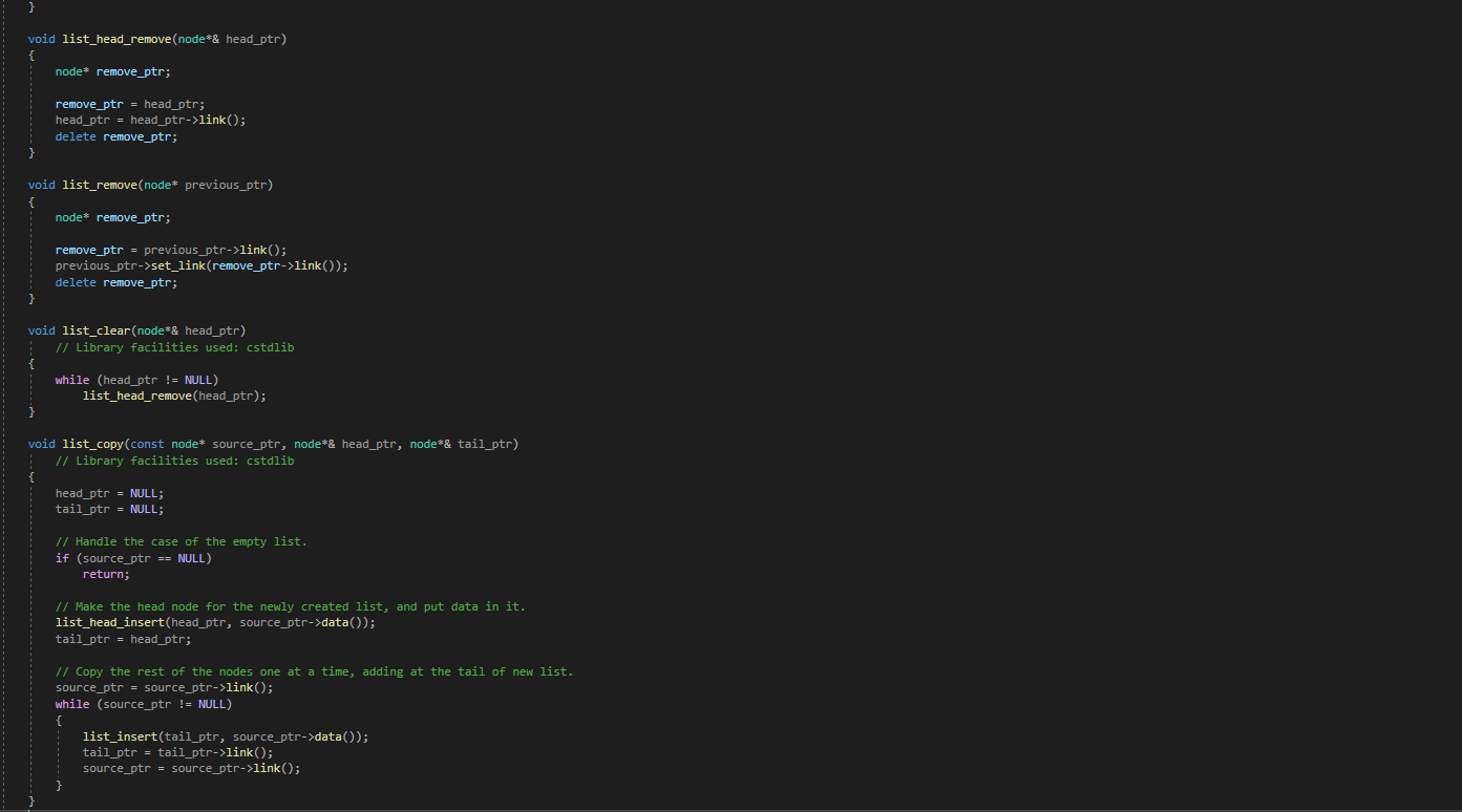 Solved // FILE: node.cpp // IMPLEMENTS: The functions of the | Chegg.com