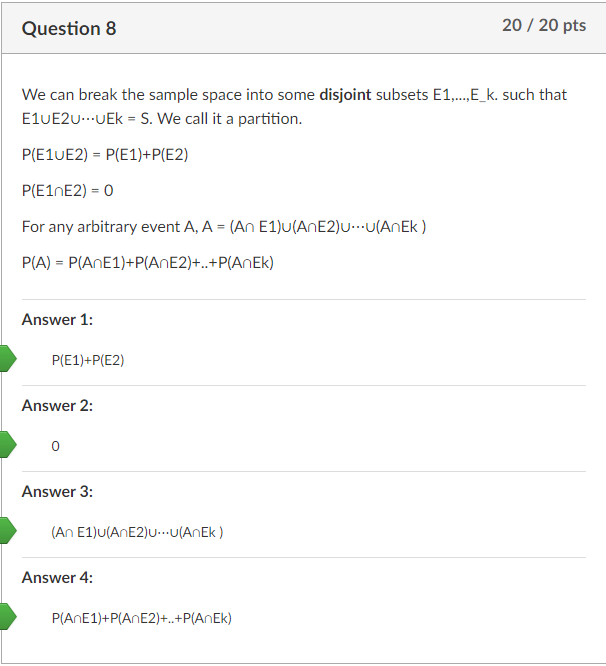 Solved Given the following correct answers below, justify | Chegg.com