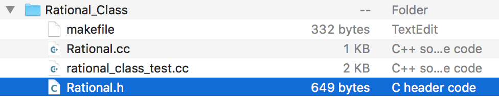 Solved Programing C++, Enhance the class Rational by filling | Chegg.com