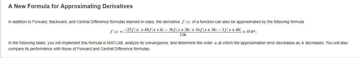 The assignment is for Matlab software. I need the | Chegg.com
