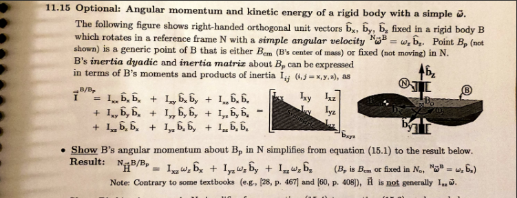 Solved See Chapter 14 and the book's appendix of inertia | Chegg.com
