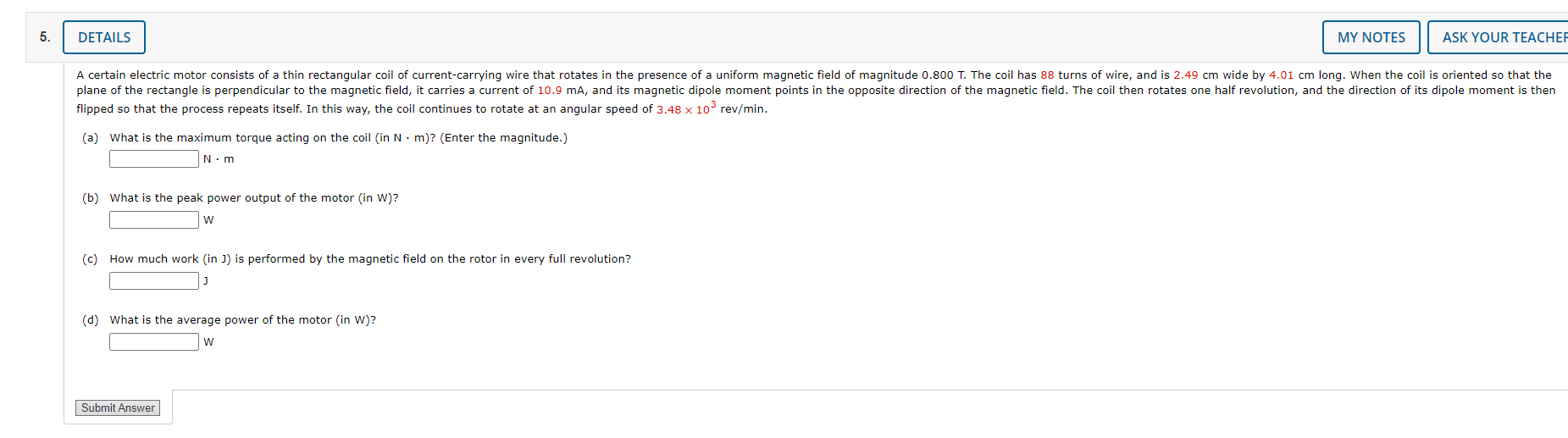 Solved flipped so that the process repeats itself. In this | Chegg.com