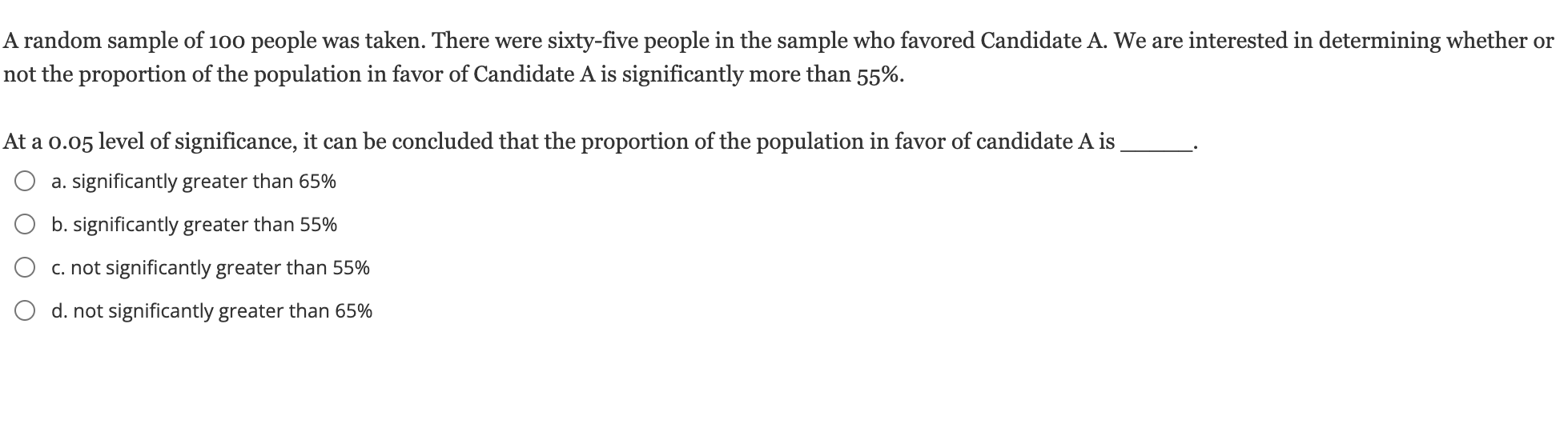Solved A random sample of 100 people was taken. There were | Chegg.com