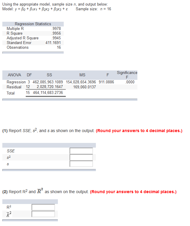 Solved Using The Appropriate Model Sample Size N And Chegg solved-using-the-appropriate-model-sample-size-n-and-chegg