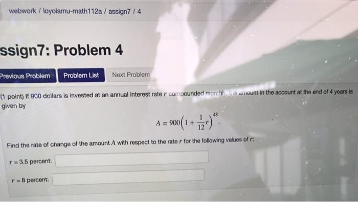 Solved webwork / loyolamu-math 112a/assign7/4 ssign7: | Chegg.com
