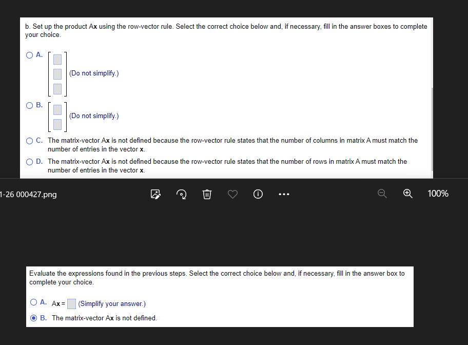 Solved Compute the product using the methods below. If a | Chegg.com