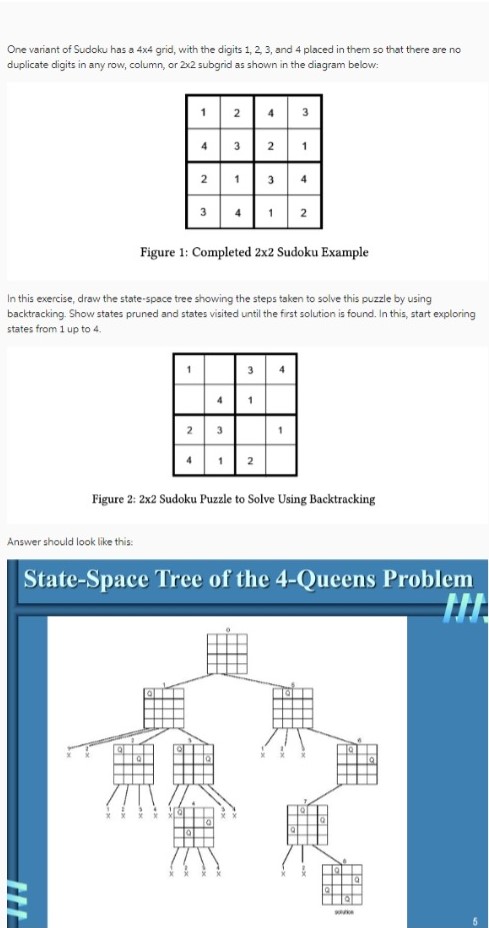 Solved One variant of Sudoku has a 4×4 ﻿grid, with the | Chegg.com