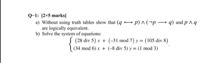 How To Solve Truth Tables | Decoration Examples