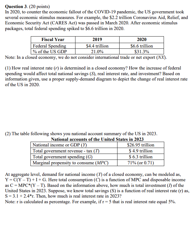 Solved Question 1 20 Points 1 Suppose Average Cost Chegg