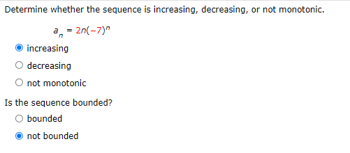 Solved Determine Whether The Sequence Is Increasing