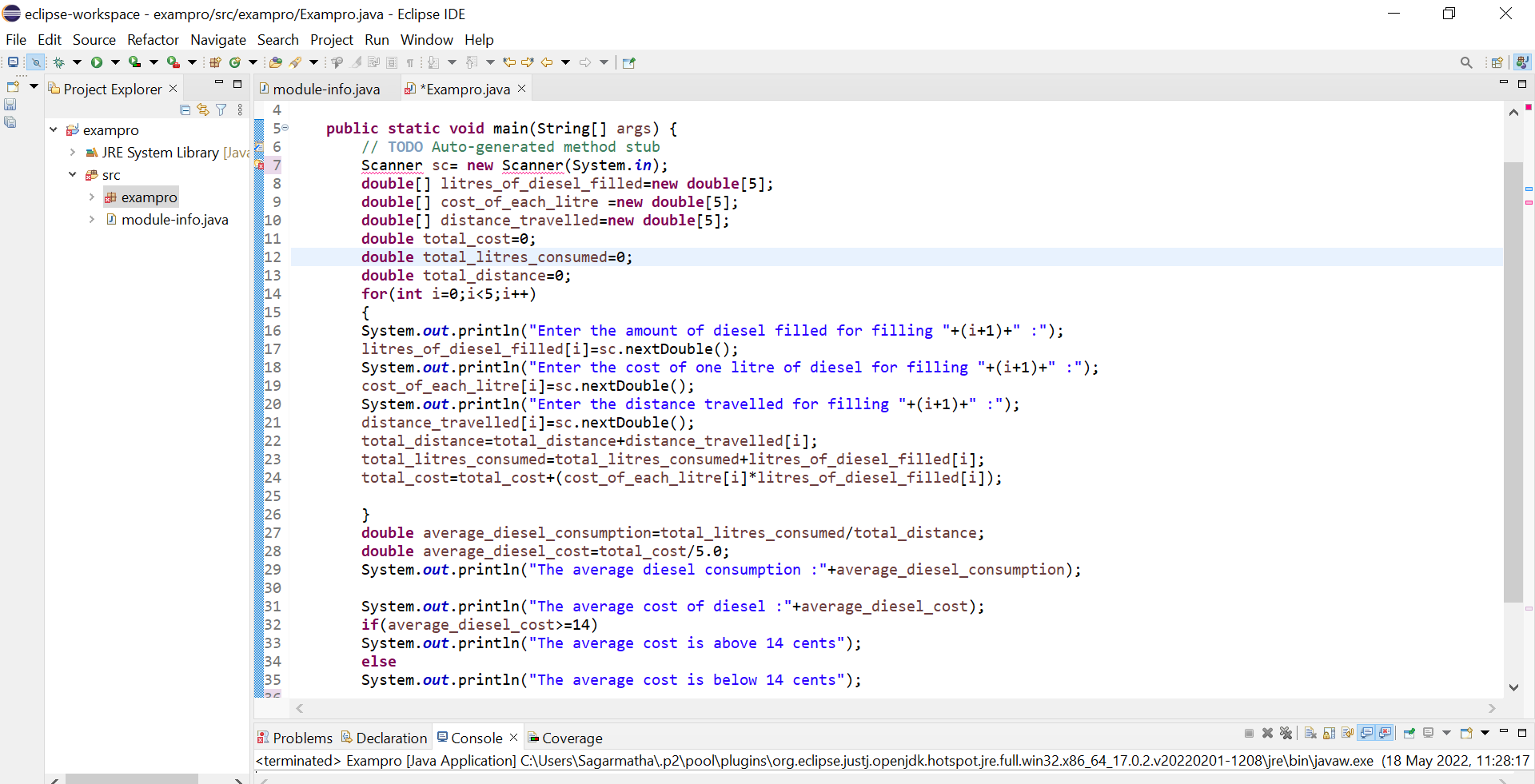 Solved can you fix this out. I don't know where i have | Chegg.com