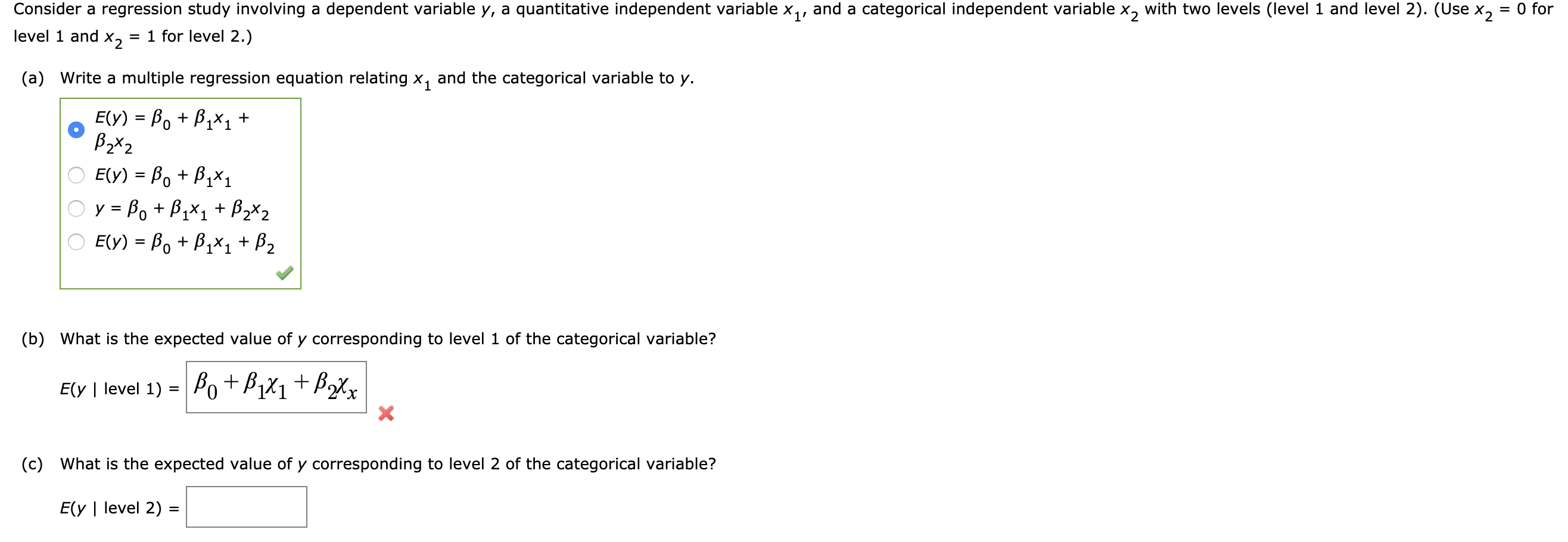 Solved Consider a regression study involving a dependent | Chegg.com
