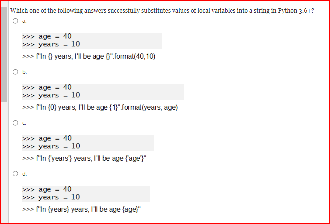 Solved Which one of the following answers successfully | Chegg.com