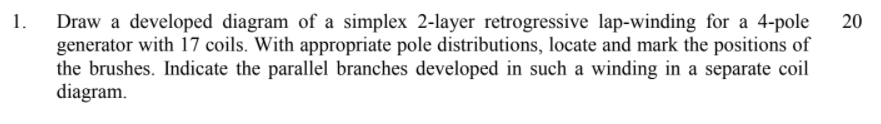 Solved 1. 20 Draw a developed diagram of a simplex 2-layer | Chegg.com