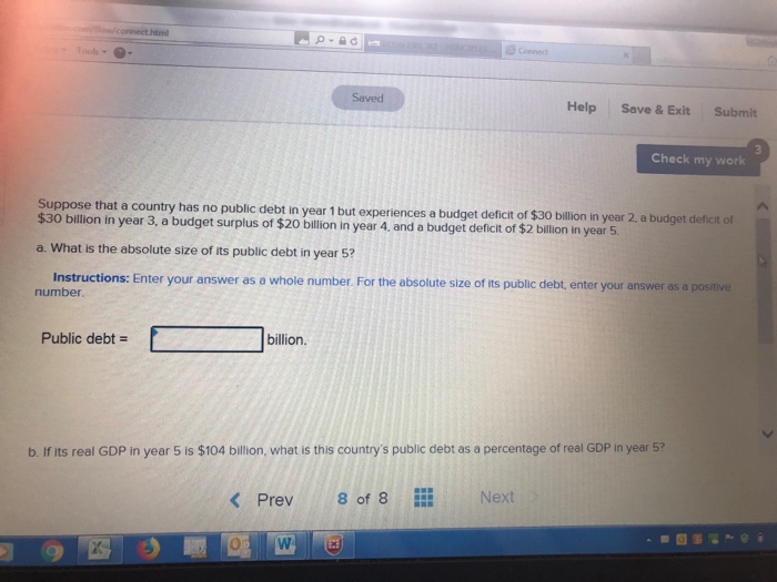 Solved html Saved Help Save & Exit Submit Check my work | Chegg.com