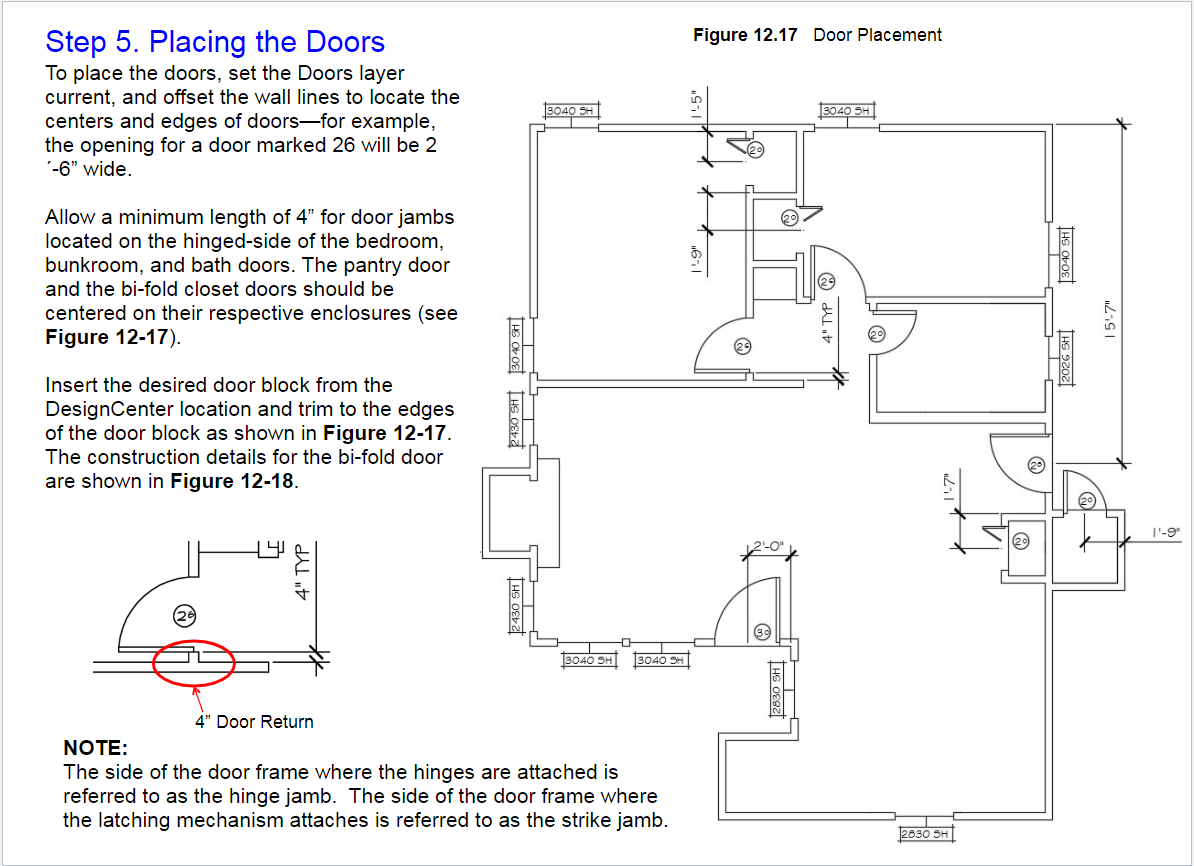 FLOOR PLAN INSTRUCTIONS-manual drafting Draw the | Chegg.com