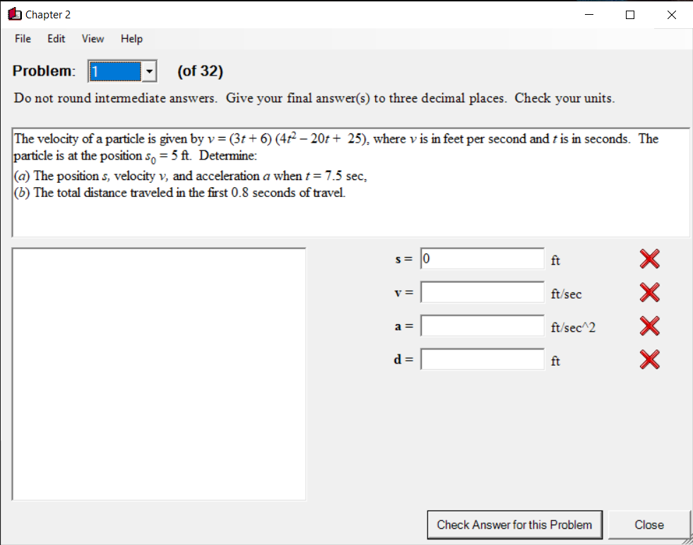 Solved Chapter 2 x File Edit View Help Problem: (of 32) Do | Chegg.com