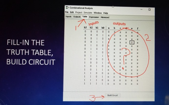 Solved HEXADECIMAL DECODER TO 7-SEGMENT DISPLAY Comments | Chegg.com