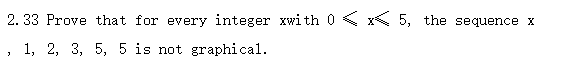Solved 2. 33 Prove that for every integer xwith 0⩽x⩽5, the | Chegg.com