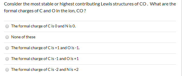 Solved Consider the most stable or highest contributing | Chegg.com