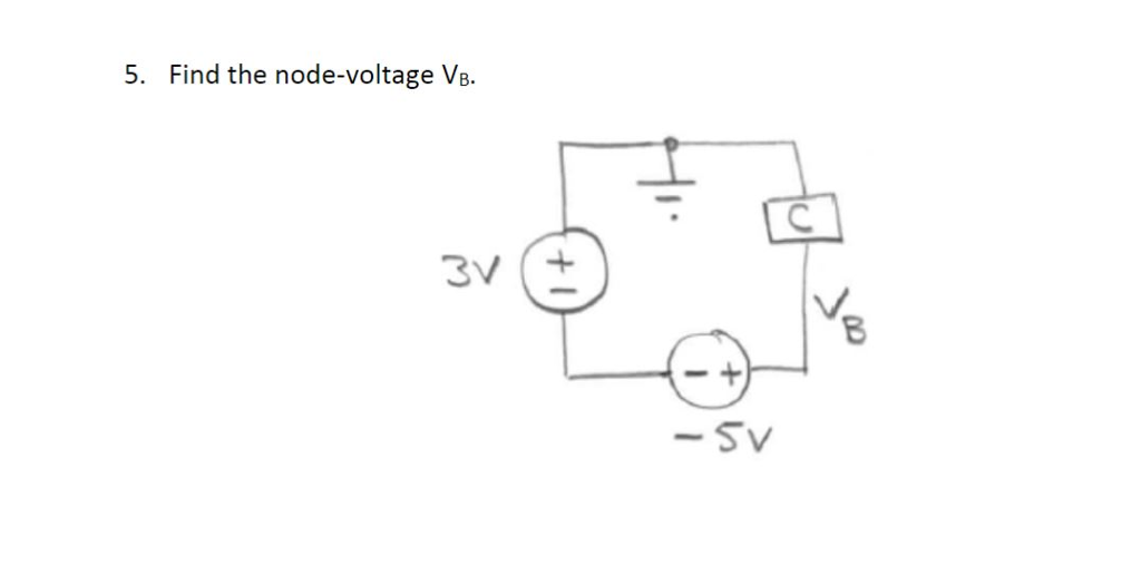 Solved 1. Find the node-voltage Vx. | Chegg.com