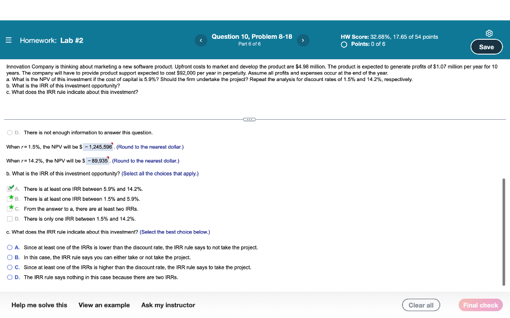 Solved Homework: Lab #2
