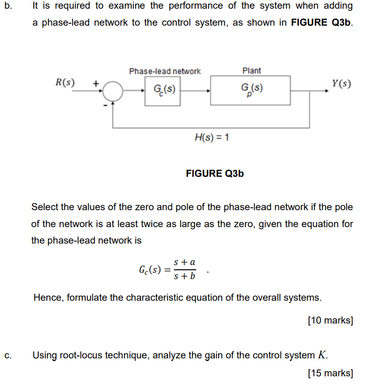 b. It is required to examine the performance of the | Chegg.com