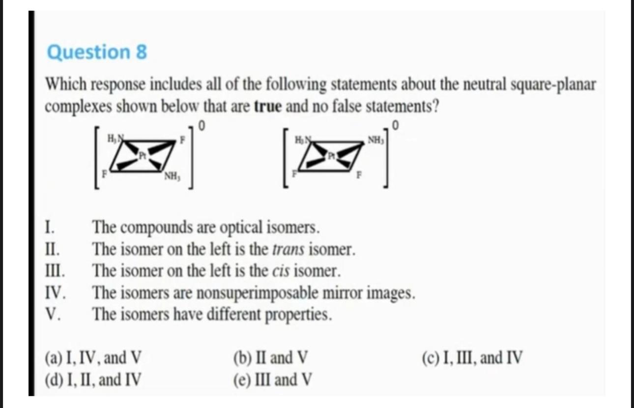Solved Which response includes all of the following | Chegg.com