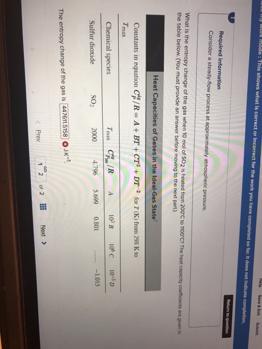 Solved Help Save & Exit Submit WUPR mode : This shows what | Chegg.com