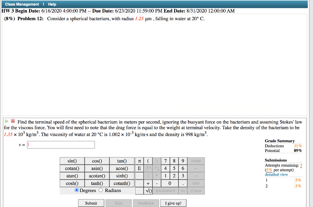 Solved Class Management | Help HW 3 Begin Date: 6/16/2020 | Chegg.com