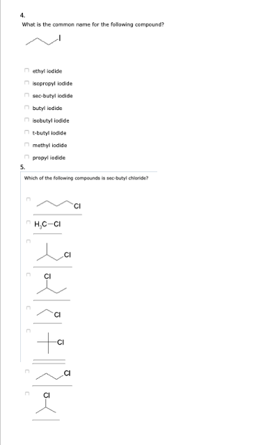 Solved Give the common name for CH3I sopropyl iodide | Chegg.com