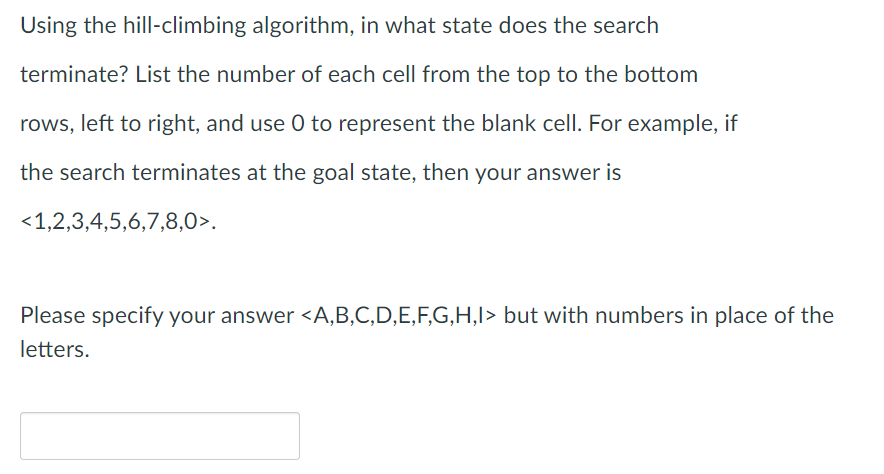 Solved Let's play the 8-puzzle using the local search | Chegg.com