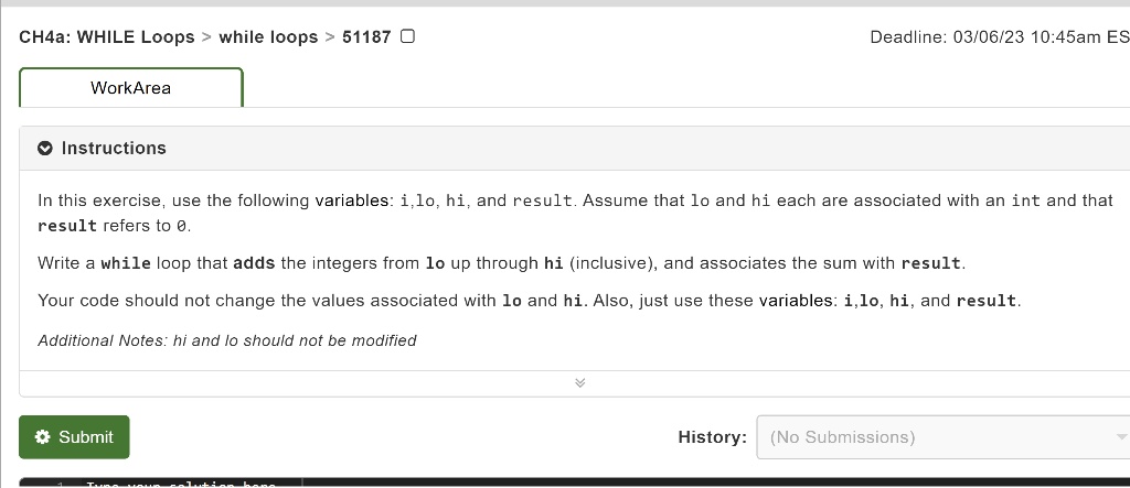 Solved Use the variables k and total to write a while loop | Chegg.com