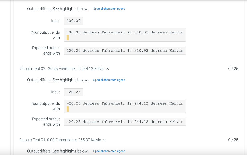 Solved URGENTTT !!!! DONT KNOW WHATS WRONG WHEN THE OUTPUT | Chegg.com