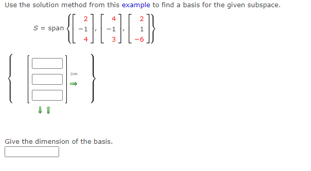 Solved Use the solution method from this example to find a | Chegg.com
