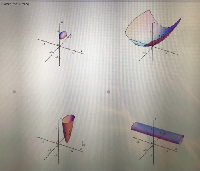 Solved Consider the equation below 4x2 + y2 + 4Z2-4y-242 + | Chegg.com