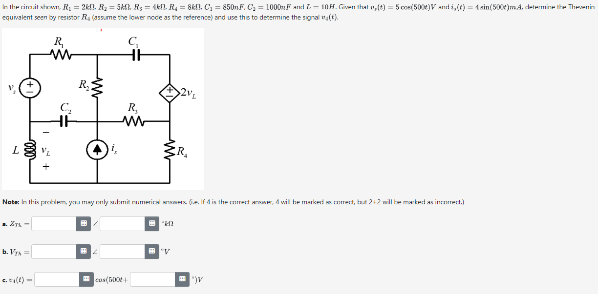 Solved In the circuit shown, | Chegg.com